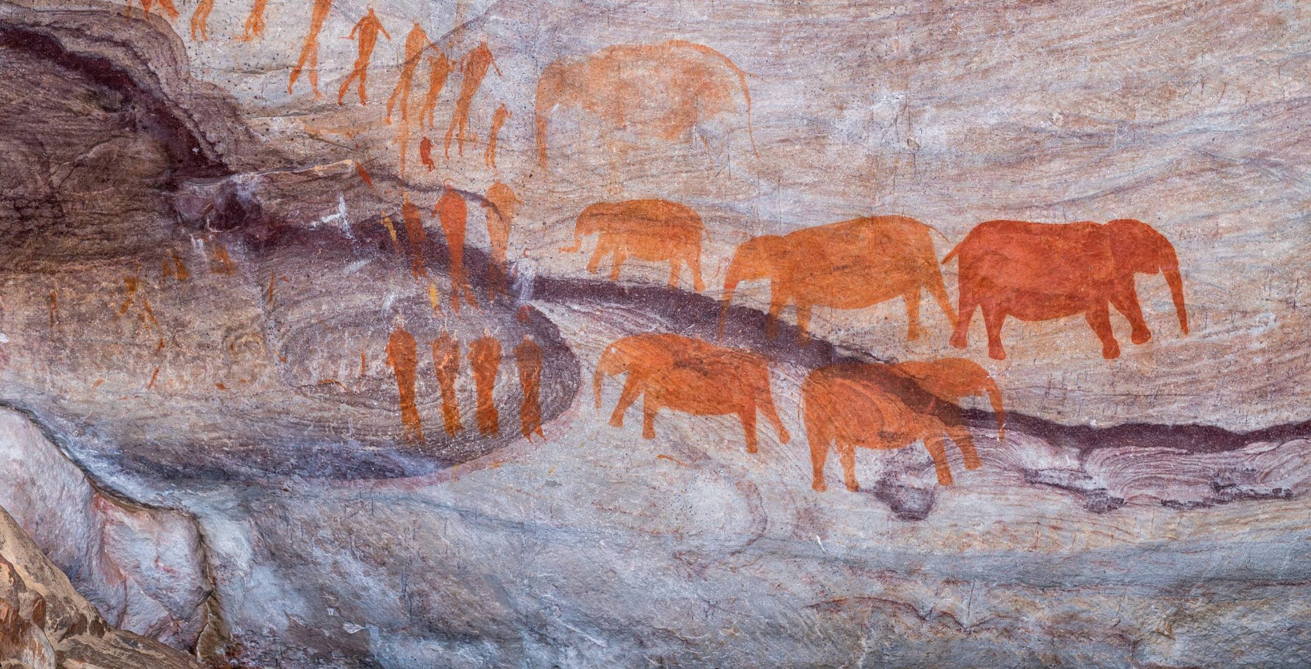 Visite des grottes de Stadsaal et découverte de l'art rupestre San du ...